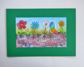 Earthworm | Etsy