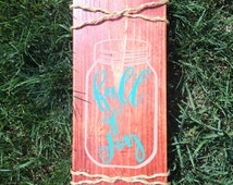 Unique jar of joy related items | Etsy