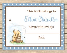 Popular items for baby bookplate on Etsy