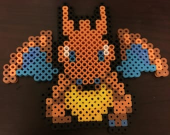 Charizard perler | Etsy