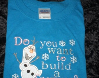 Items similar to OLAF Sign, Do you wanna build a snowman, Disney Frozen ...
