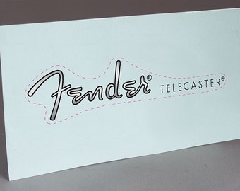 Telecaster decal | Etsy