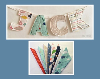 Baby name quilt | Etsy