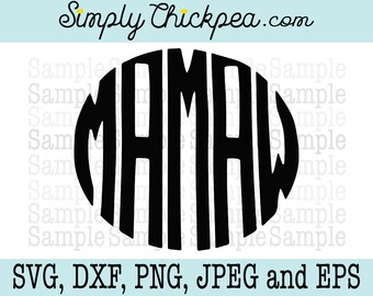 Mamaw svg | Etsy