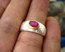 Unique pure gold ring related items | Etsy