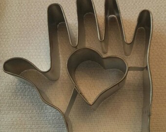 Hand cookie cutter | Etsy