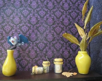 Unique tiny print wallpaper related items | Etsy