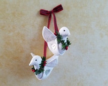 Unique turtle dove ornament related items | Etsy