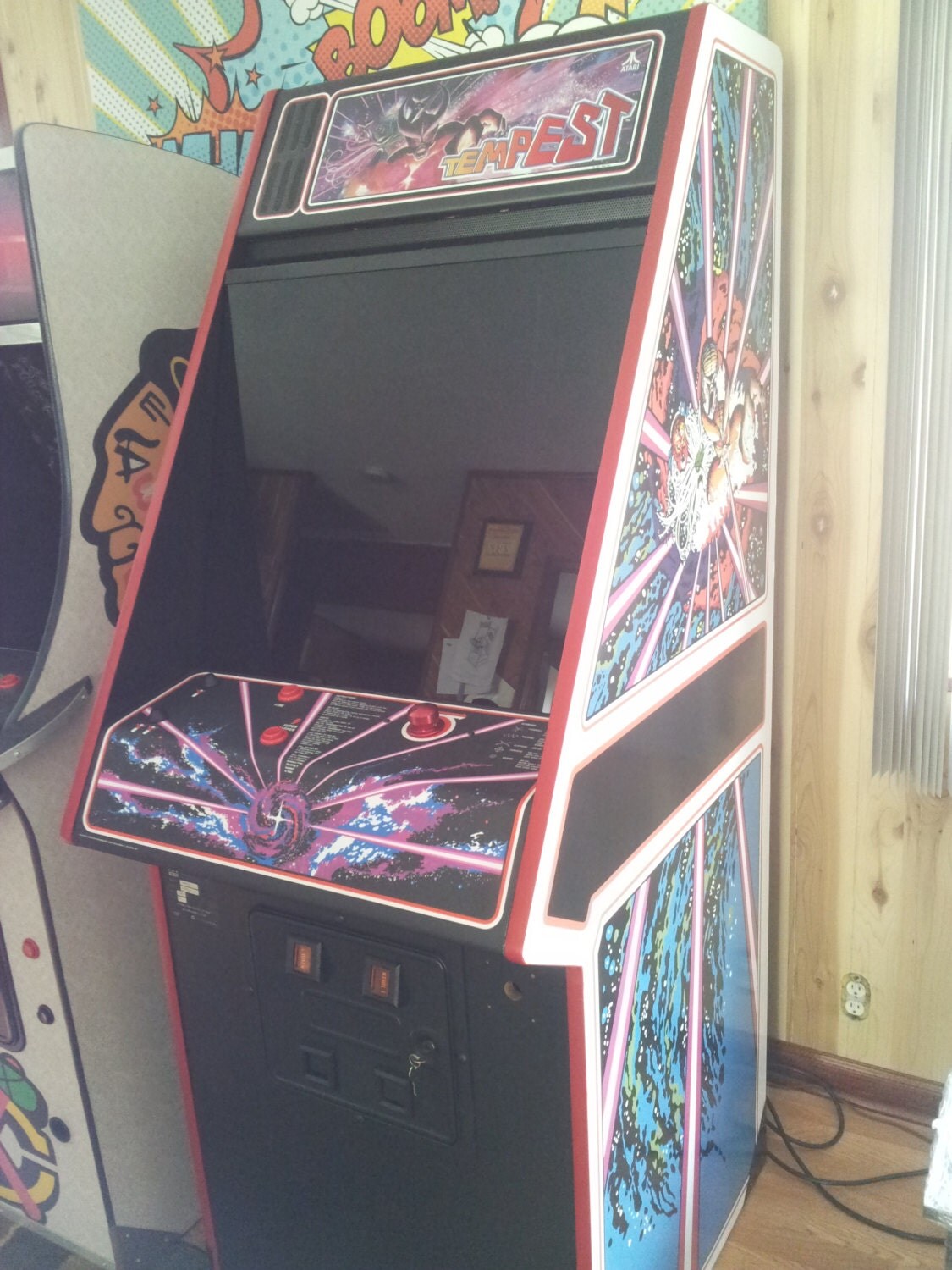 Original Stand Up TEMPEST Arcade Game Machine All new art and