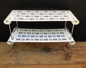 Vintage metal shelf | Etsy
