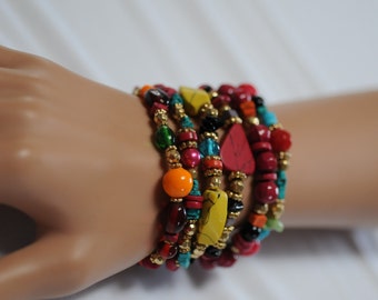 Multi layer bracelet | Etsy