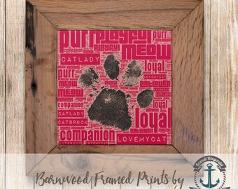 Cat typography | Etsy