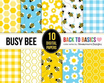 Bumble bee scrapbook | Etsy