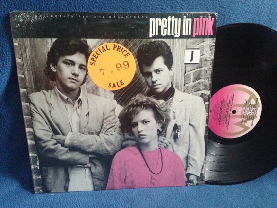 RARE Vintage Pretty In Pink Original Soundtrack by sweetleafvinyl