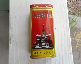 Russian tin box | Etsy