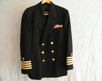 Us navy jacket | Etsy