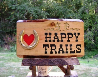 Happy trails to you | Etsy