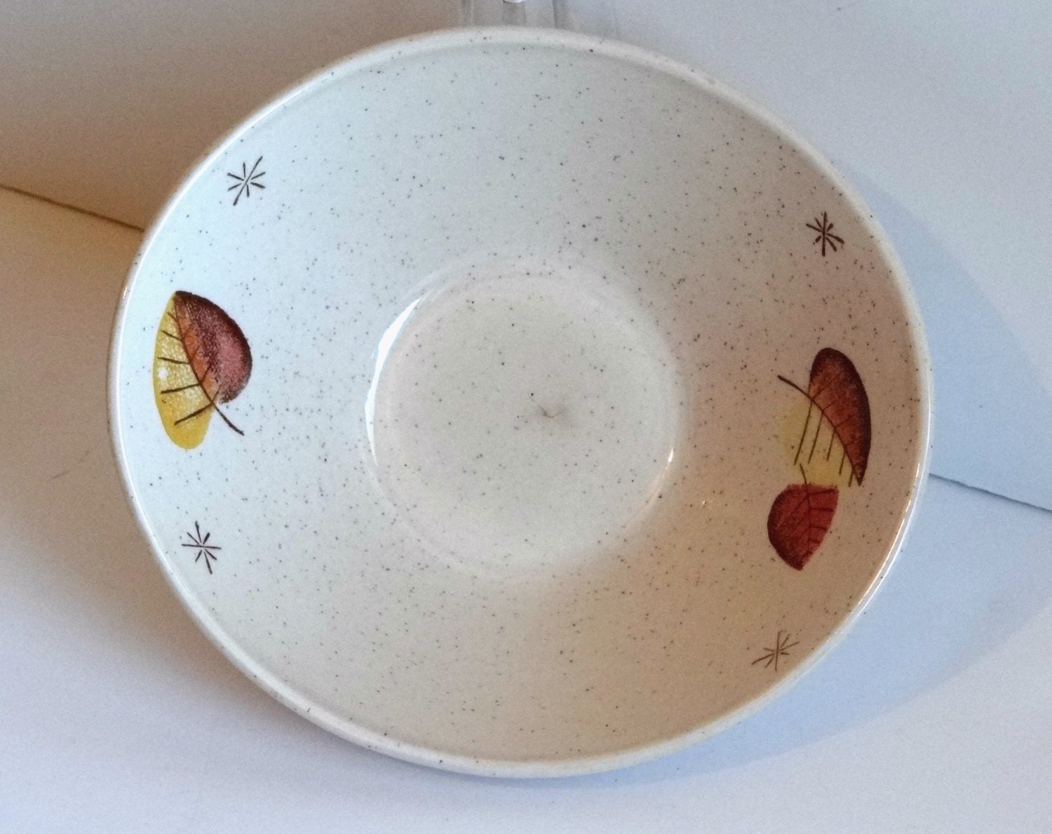 Vintage Metlox Vernon Ware Sherwood Autumn Bowl