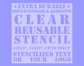 Custom stencil | Etsy