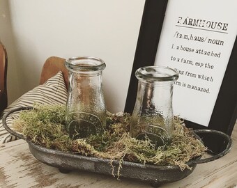 Small milk bottles | Etsy