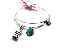 Unique wine cork bracelet related items | Etsy