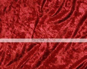 Red velvet fabric | Etsy
