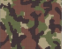 Unique camouflage afghan related items | Etsy