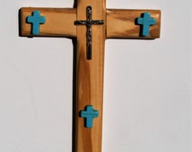 Unique olive wood cross related items | Etsy