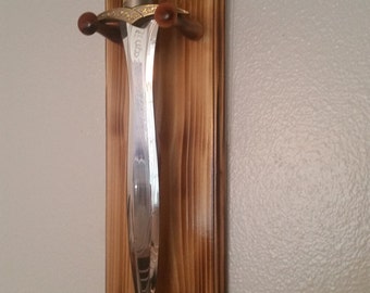 Unique sword wall hanger related items | Etsy