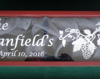 Boxed wine cover | Etsy