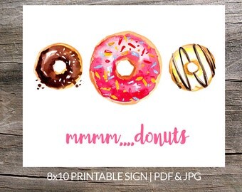 Donut sign | Etsy