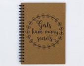 Journals made with love and care from by FlamingoRoadJournals