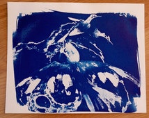 Unique cyanotype print related items | Etsy