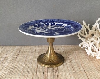 Footed cake plate | Etsy