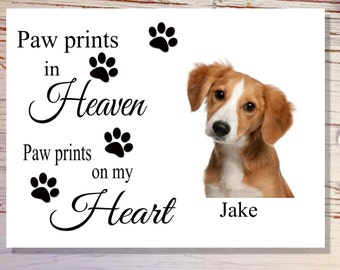 In memory of dog | Etsy