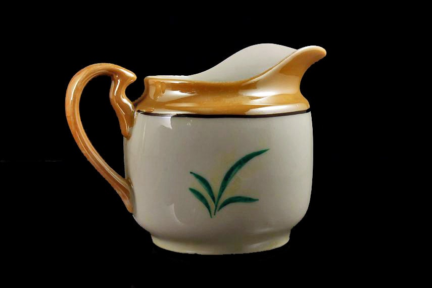 Creamer, Japanese Lusterware, Hand Painted