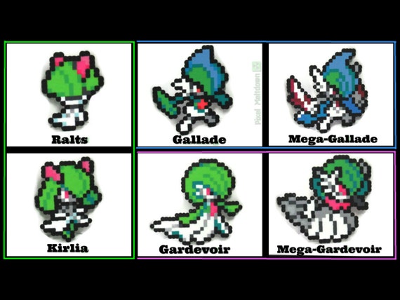 Ralts Kirlia Gardevoir Mega-Gardevoir Gallade