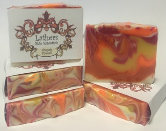 Handmade Artisan Soaps bursting with by Lathersskinessential