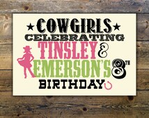 Popular items for rodeo signs on Etsy