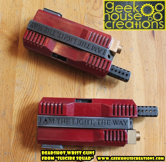 Deadshot's wrist guns from Suicide Squad movie for