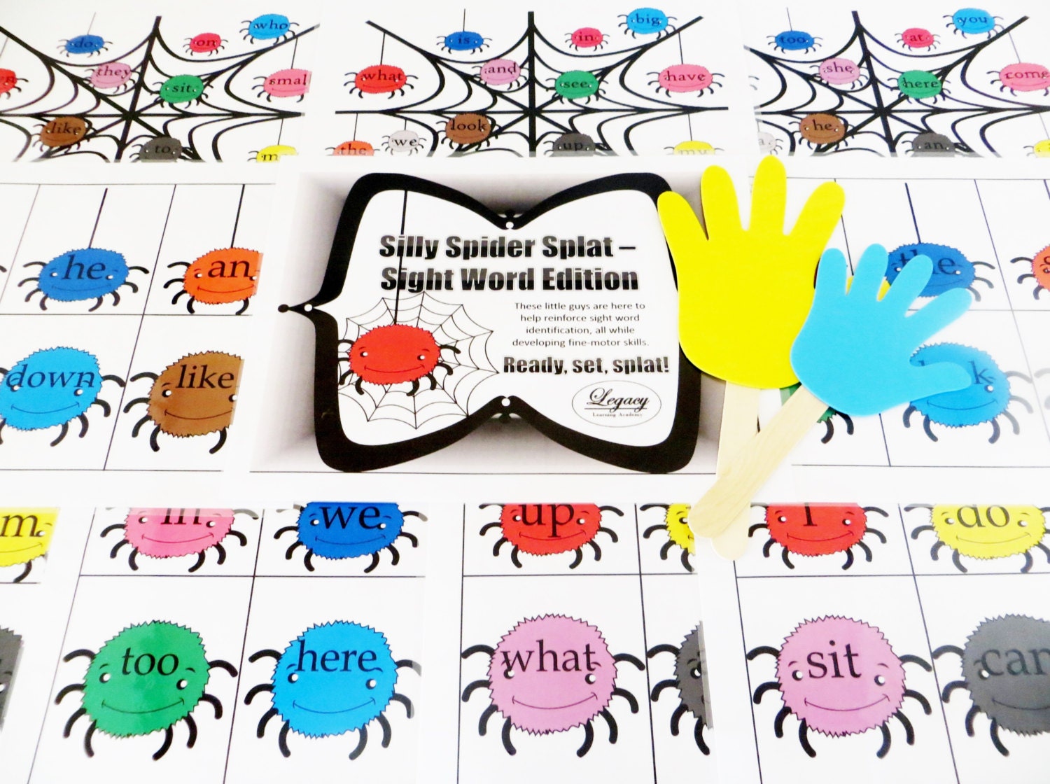 PRINTABLE Spider Game DIY Printable Lesson Plans Printable