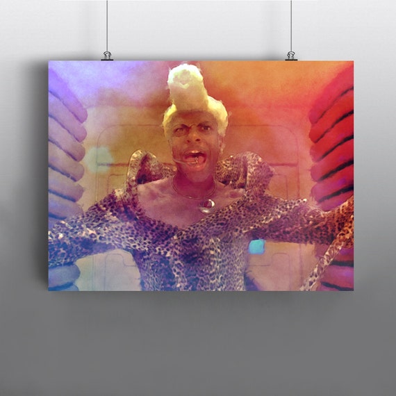 The Fifth Element Ruby Rhod Art Print Chris Tucker Super