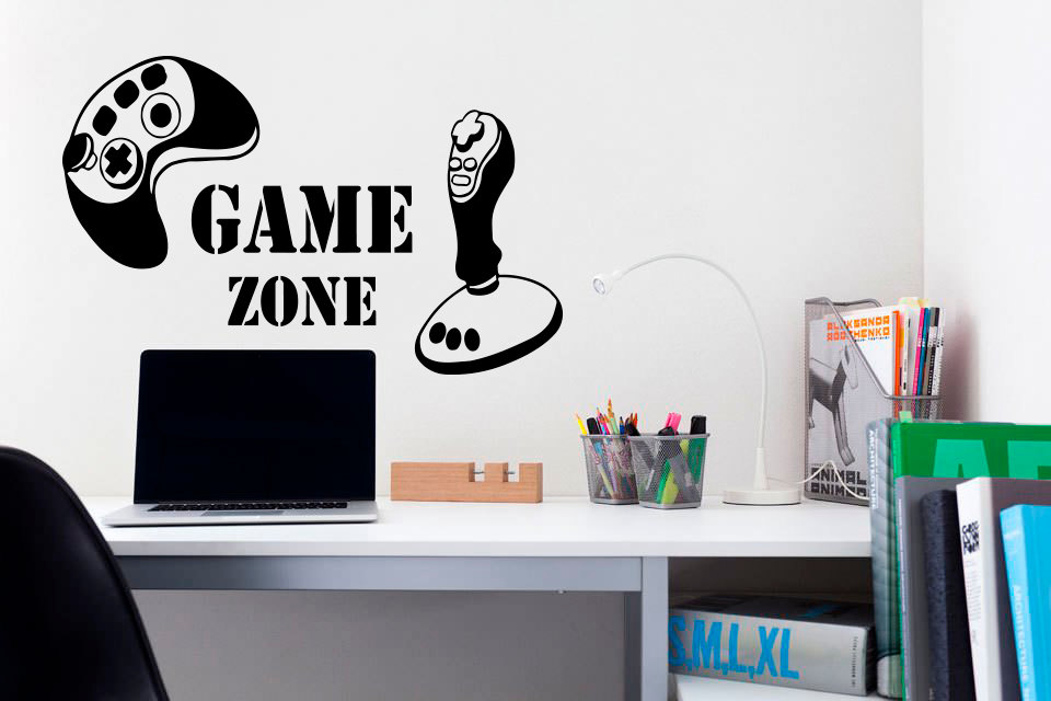 Wall Decal Game Zone Wall Decals Vinyl Stickers Game