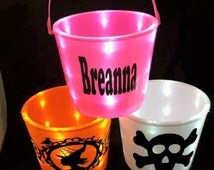 Unique light up bucket related items | Etsy