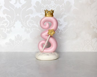 Ice Princess Age Number/Ice Princess Cake by MargieSugarArt