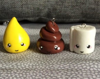 Poop keychain | Etsy