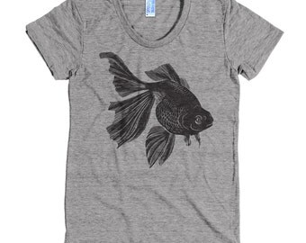 Fish print shirt | Etsy