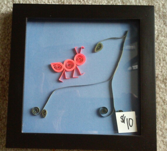 Items similar to Ant in quilling on Etsy