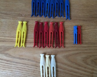 Plastic clothespins | Etsy