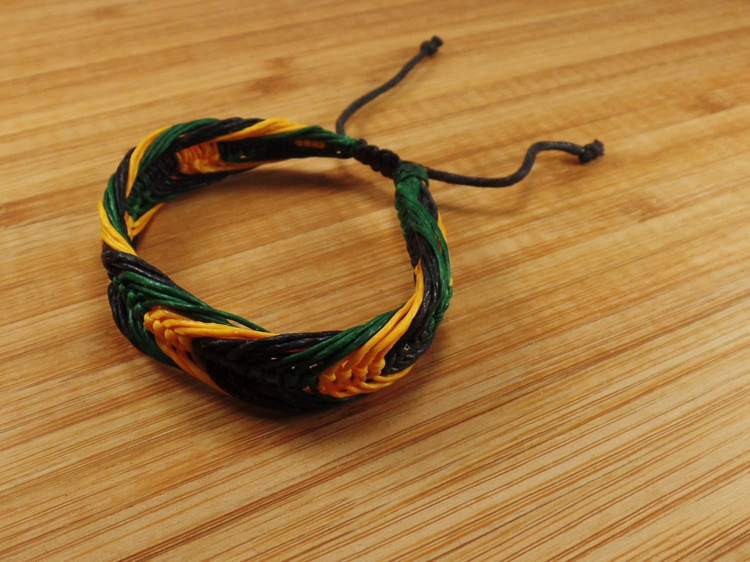 Rasta Bracelet Rasta Braided Bracelet Jamaican Bracelet
